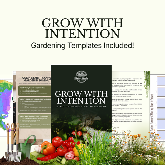 Grow With Intention: A Practical Garden Planning Workbook – Living ...